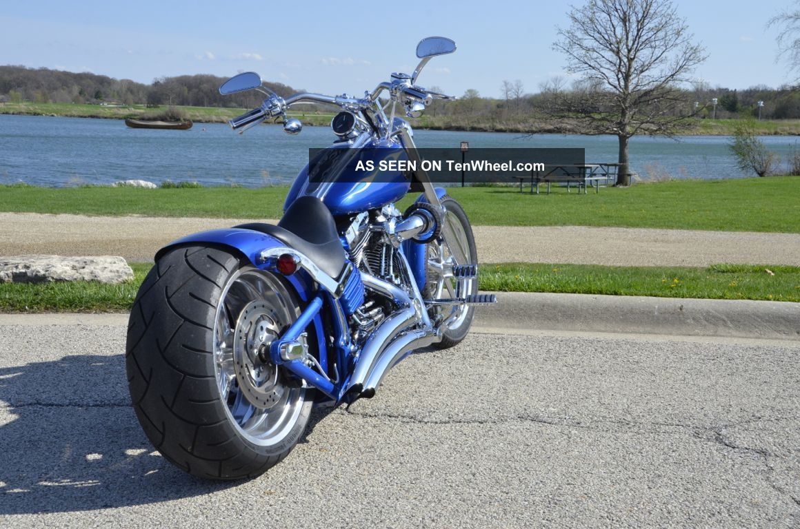 2008 Harley Rocker " C " Custom Pacific Blue