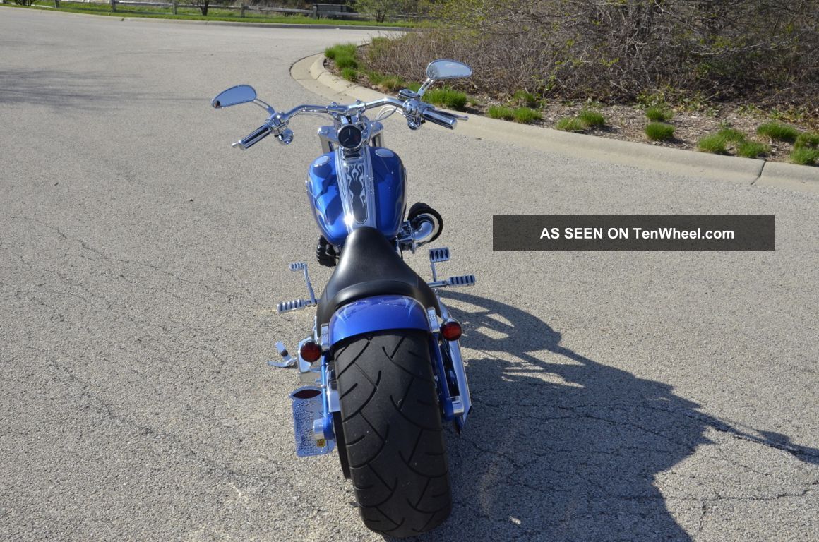 2008 Harley Rocker " C " Custom Pacific Blue