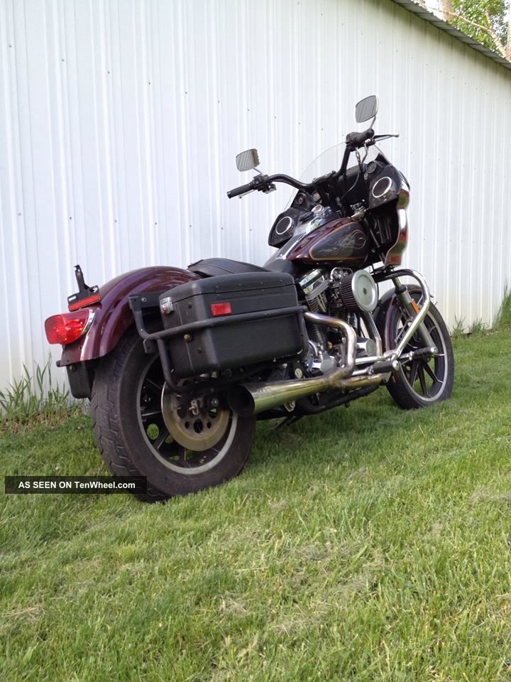 1985 Harley Davidson Fxrt Police Bags 80 Cubic Inch 5 Speed