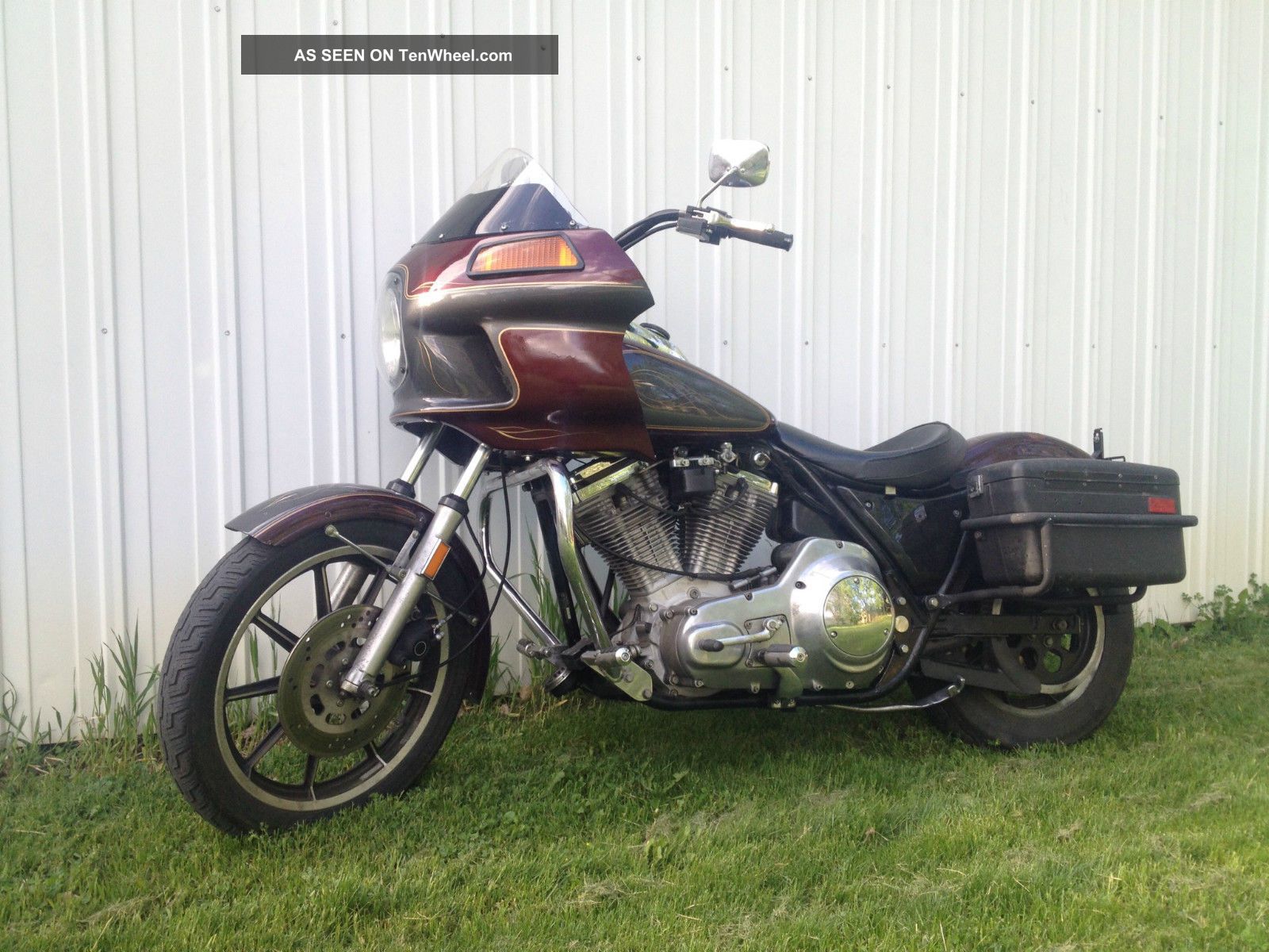 1985 Harley Davidson Fxrt Police Bags 80 Cubic Inch 5 Speed