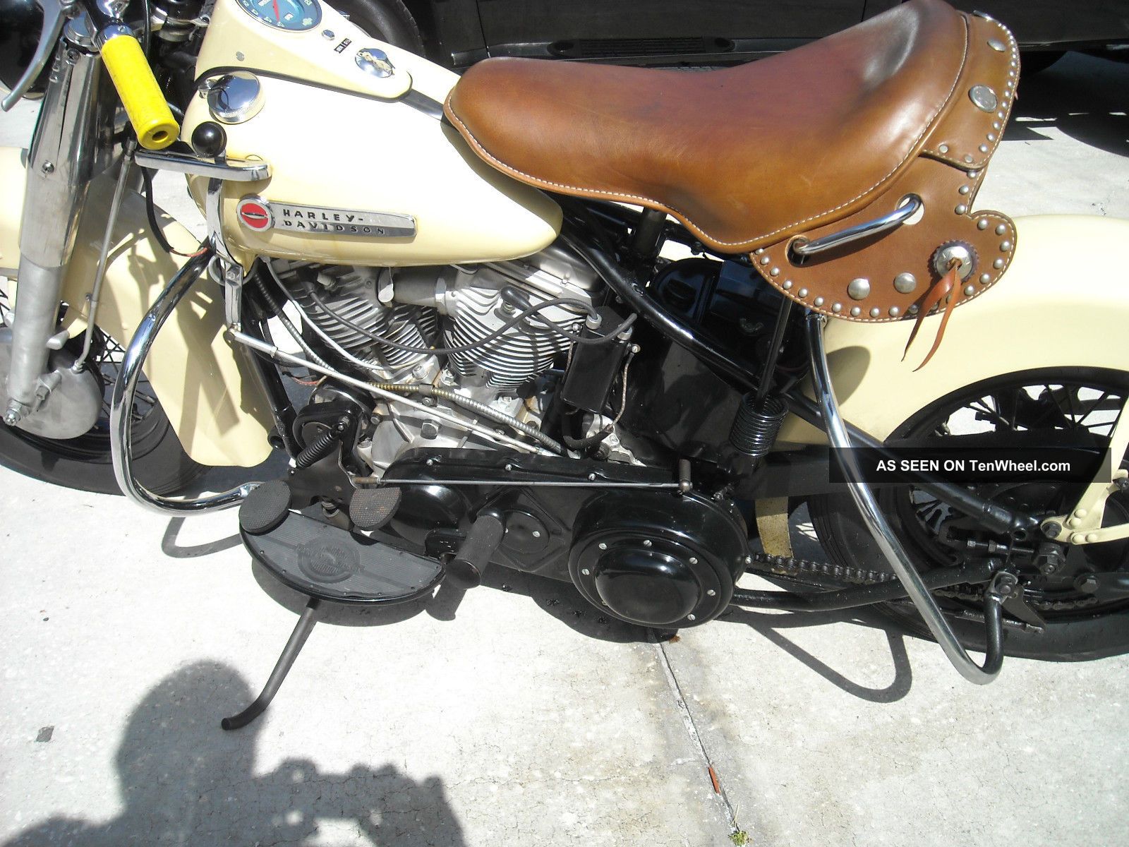 1950 Harley Davidson Panhead Beautifull Restoration 6v Runs And ...