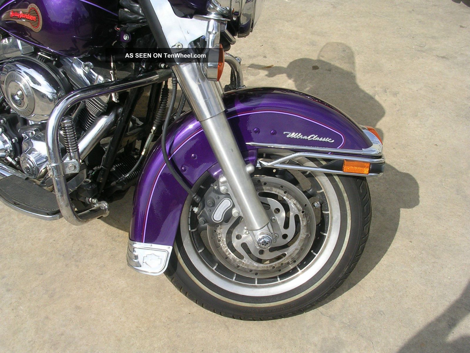 2007 Ultra Classic, Concord Purple, Six - Speed With 96 Cubic Inch Engine.