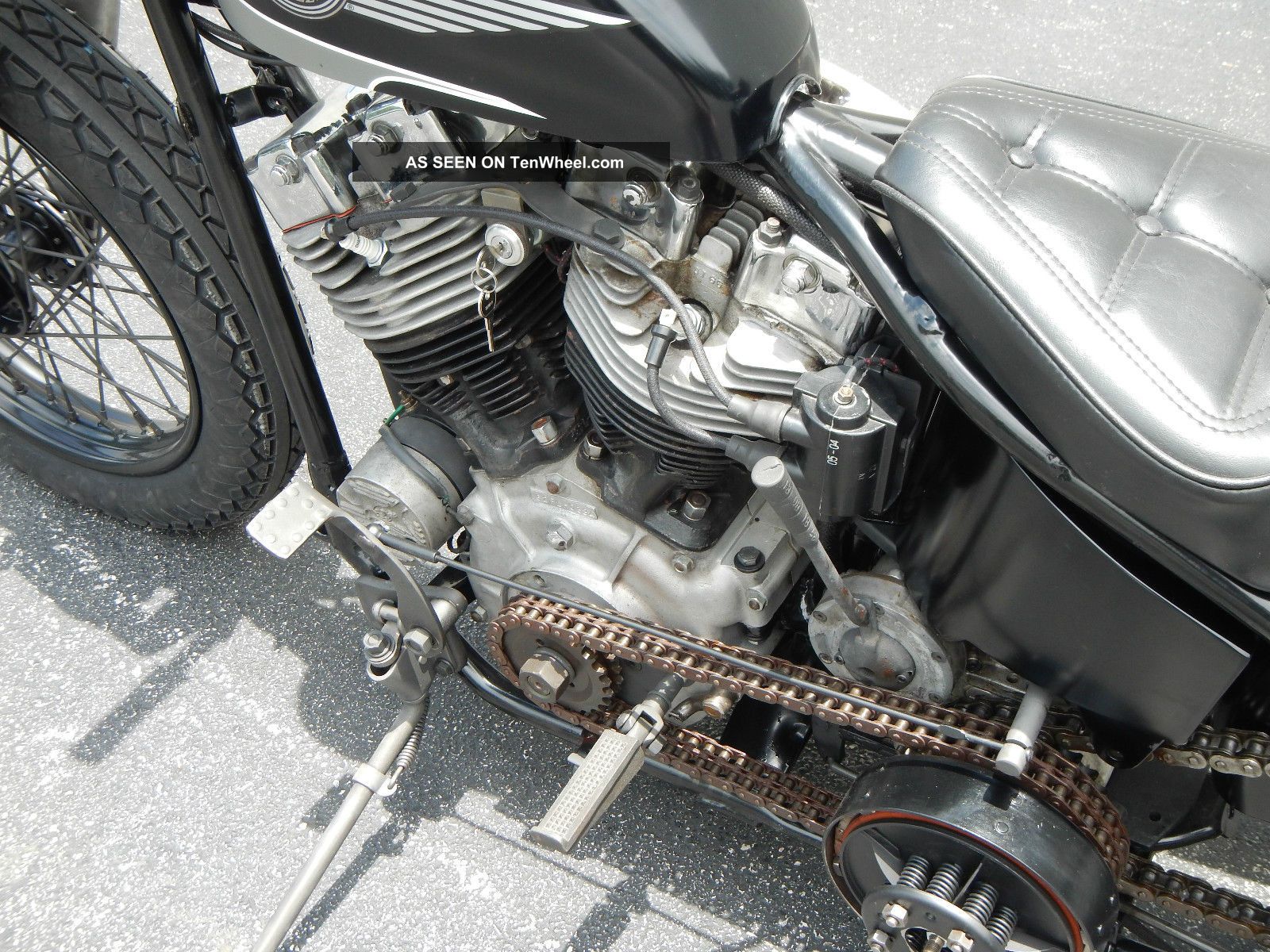 1962 Harley Custom Bobber Chopper Panhead Shovelhead Knucklehead Lower ...