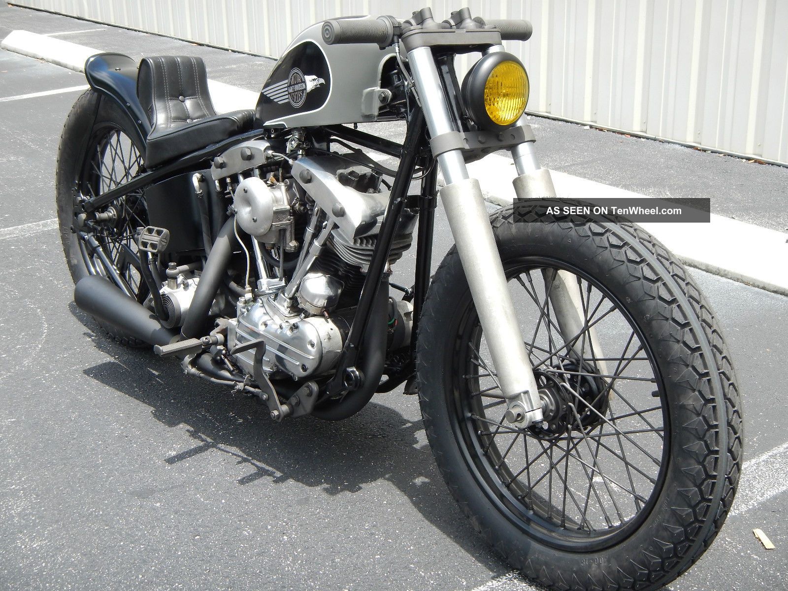 1962 Harley Custom Bobber Chopper Panhead Shovelhead Knucklehead Lower ...