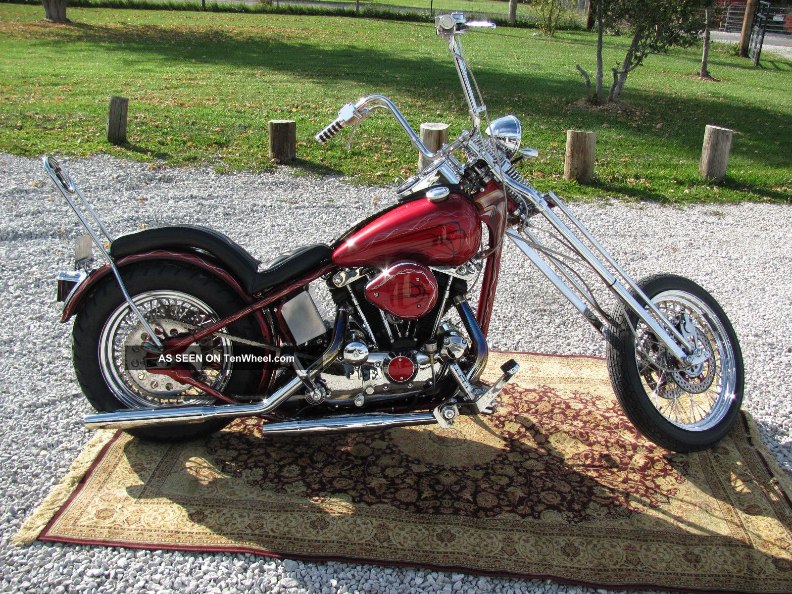 1977 Harley Davidson Sportster Hardtail Springer