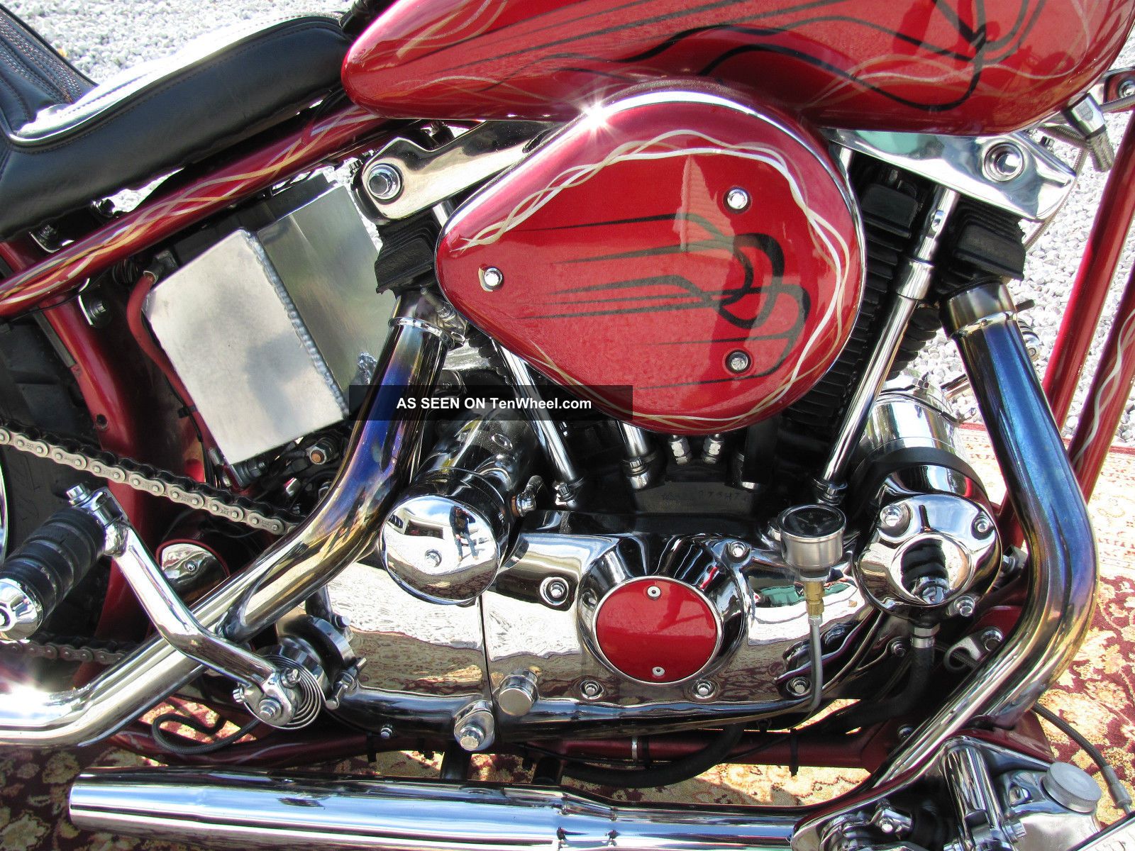 1977 Harley Davidson Sportster Hardtail Springer