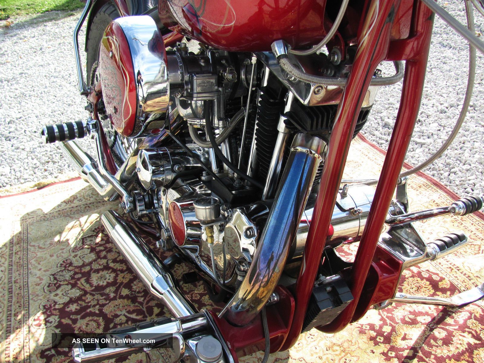 1977 Harley Davidson Sportster Hardtail Springer