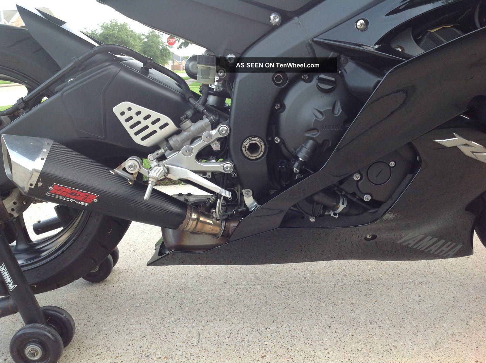 2010 Yamaha Yzf - R6 Very, Many Extras Fresh Battery