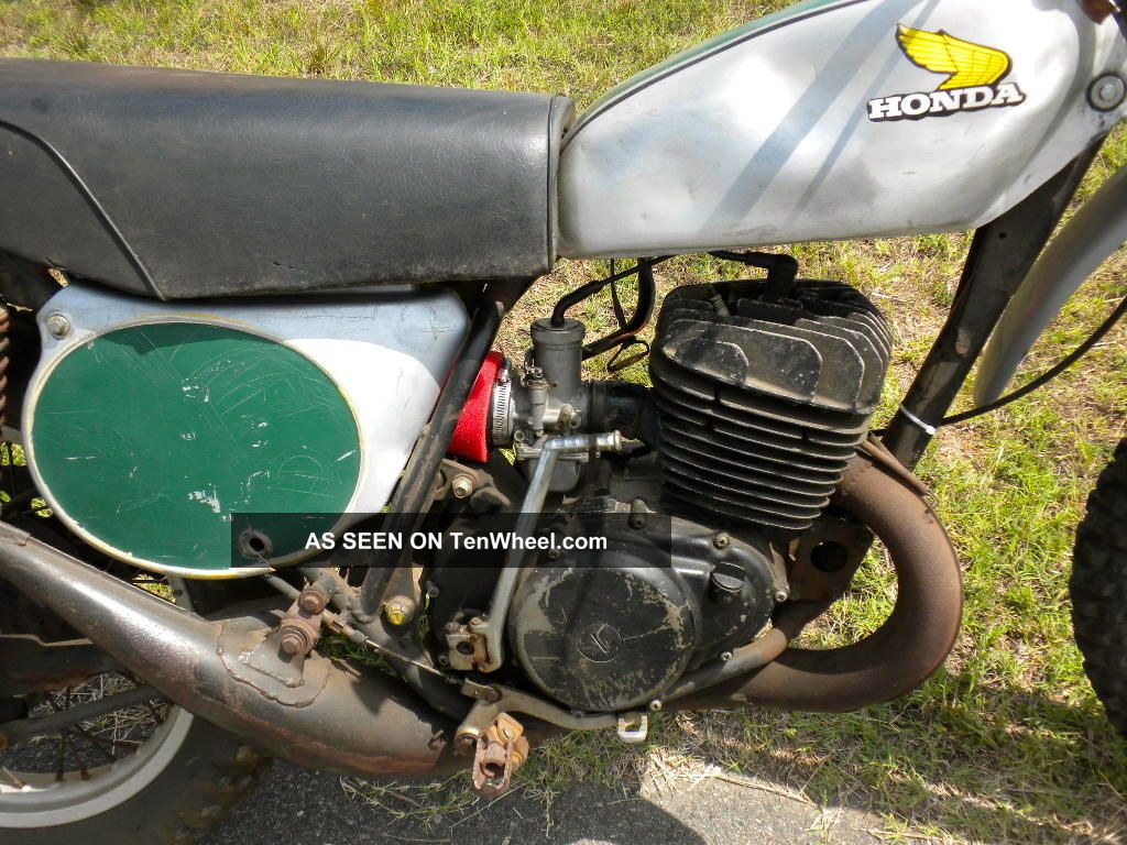 1974 Honda Cr250 Elsinore Cr 250 Survivor, Starts And Runs